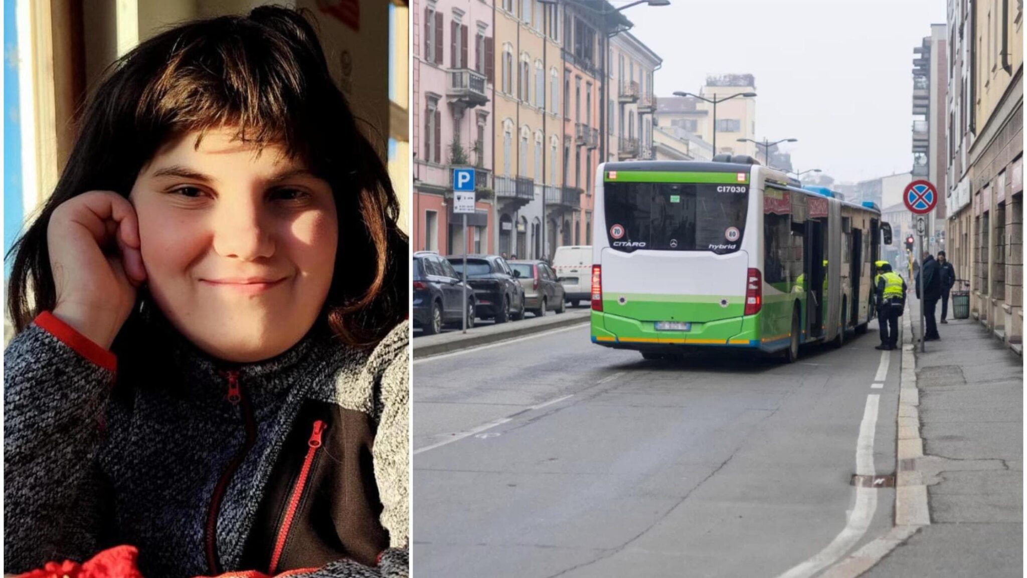 Elisa investita e uccisa a 15 anni mentre va a scuola, Autista del bus ...
